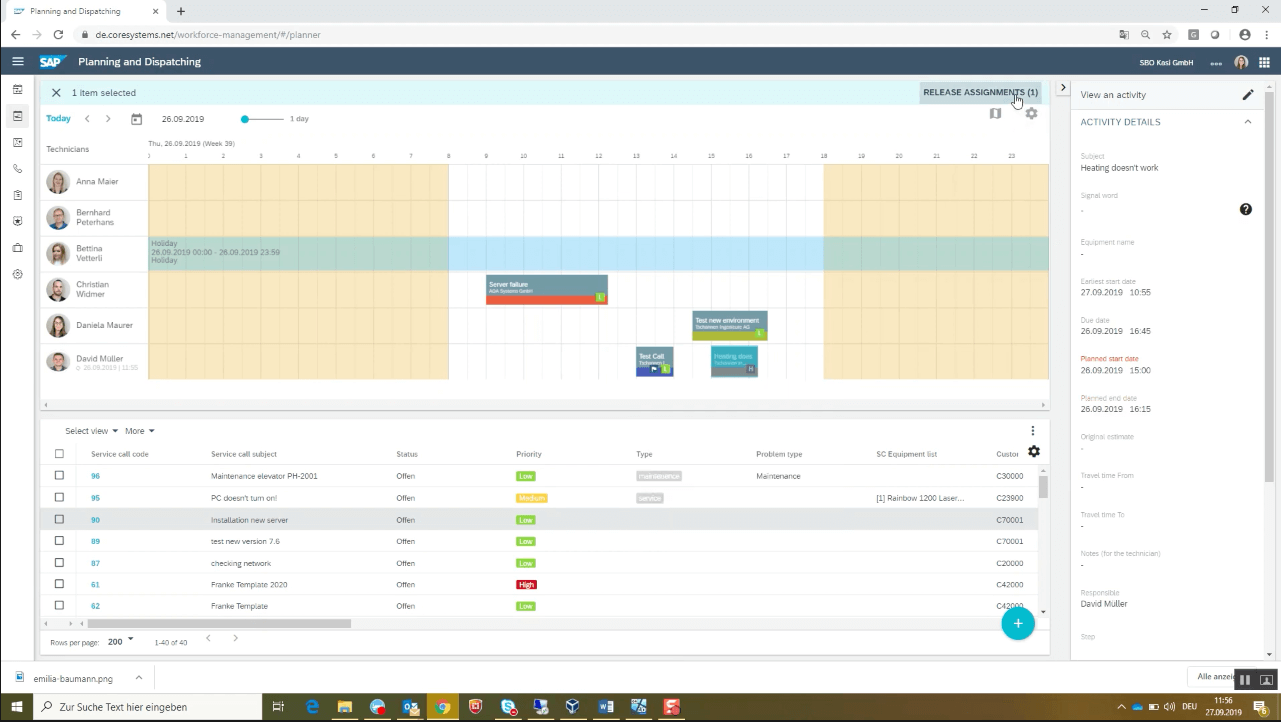 Sap Field Service Management Tutorial at Robert Giles blog